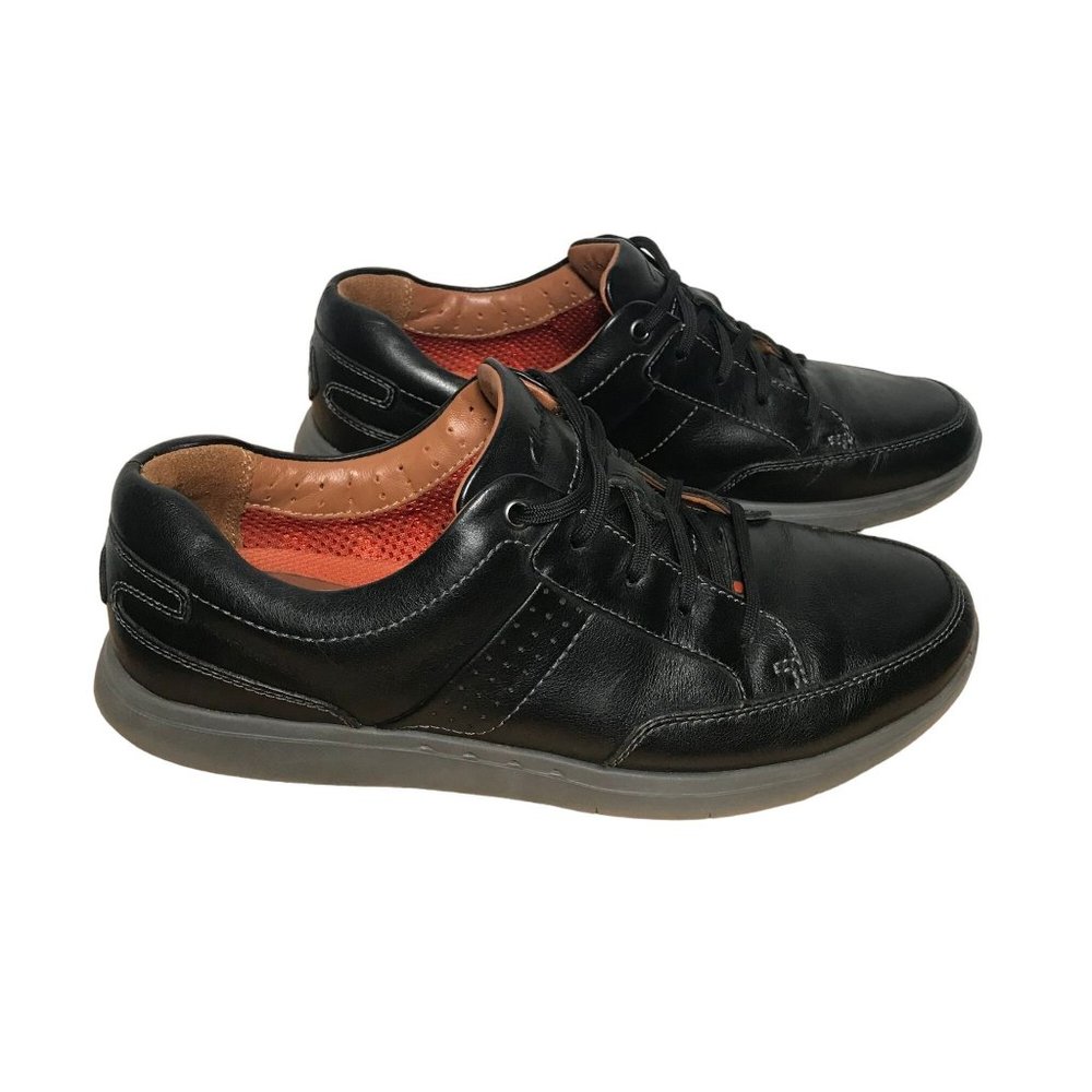 Clarks Black 1825 Unstructured Mens Shoes Size 8.5 - Gem